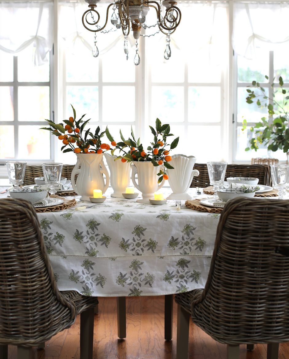 Block Print Tablecloths | August Table – August Table